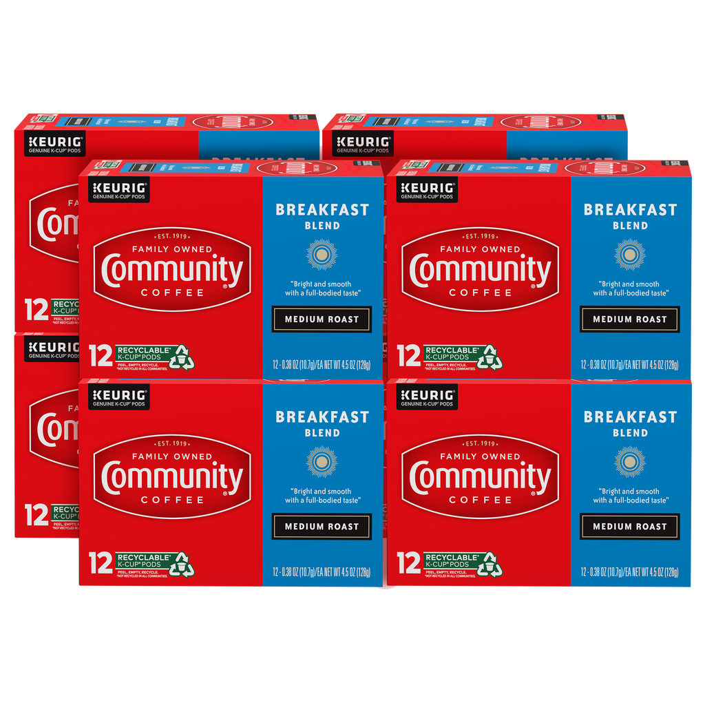Military Match Breakfast Blend K-Cup® Pods | Community Coffee